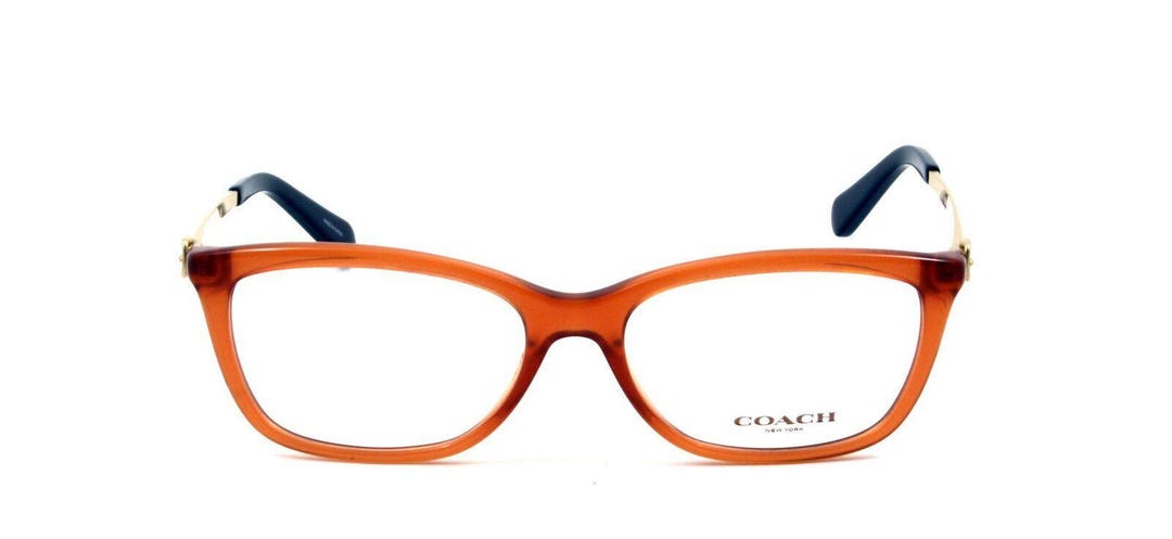 Coach HC 6114 Eyeglasses 53-16-140 Amber W/demo Clear Lens 5502 HC6114 ...