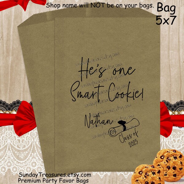 Graduation Cookie Bags - Etsy