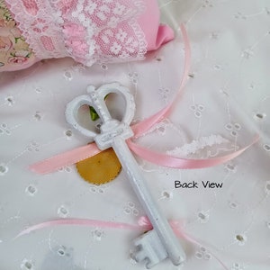 Pink Christmas Santa's Magic Key / Iron Key / Romantic Feminine Bling ...