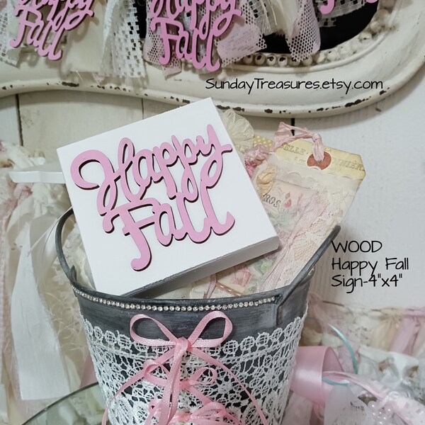 Happy Fall Sign - Etsy