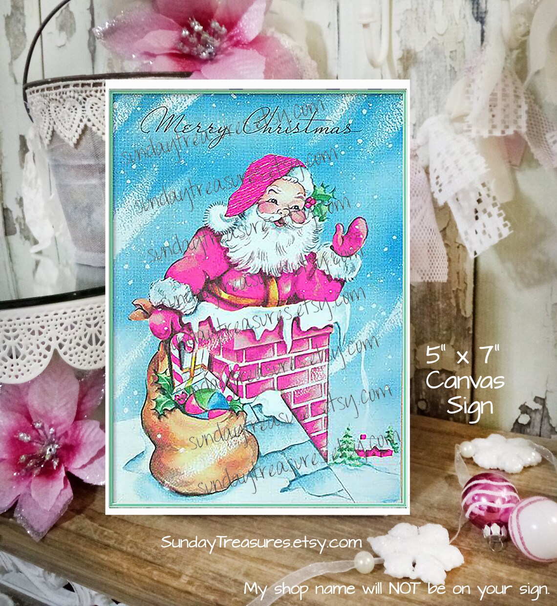 Gingerbread Train Candyland Express Wall Decor Sign 5x7 / Pink - Etsy