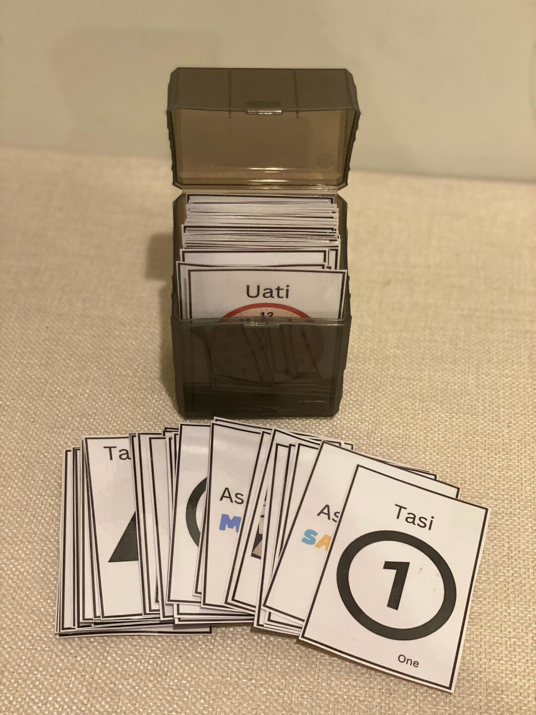 100 Samoan Basic Language Flashcards Physical Item: 20 Units - Etsy