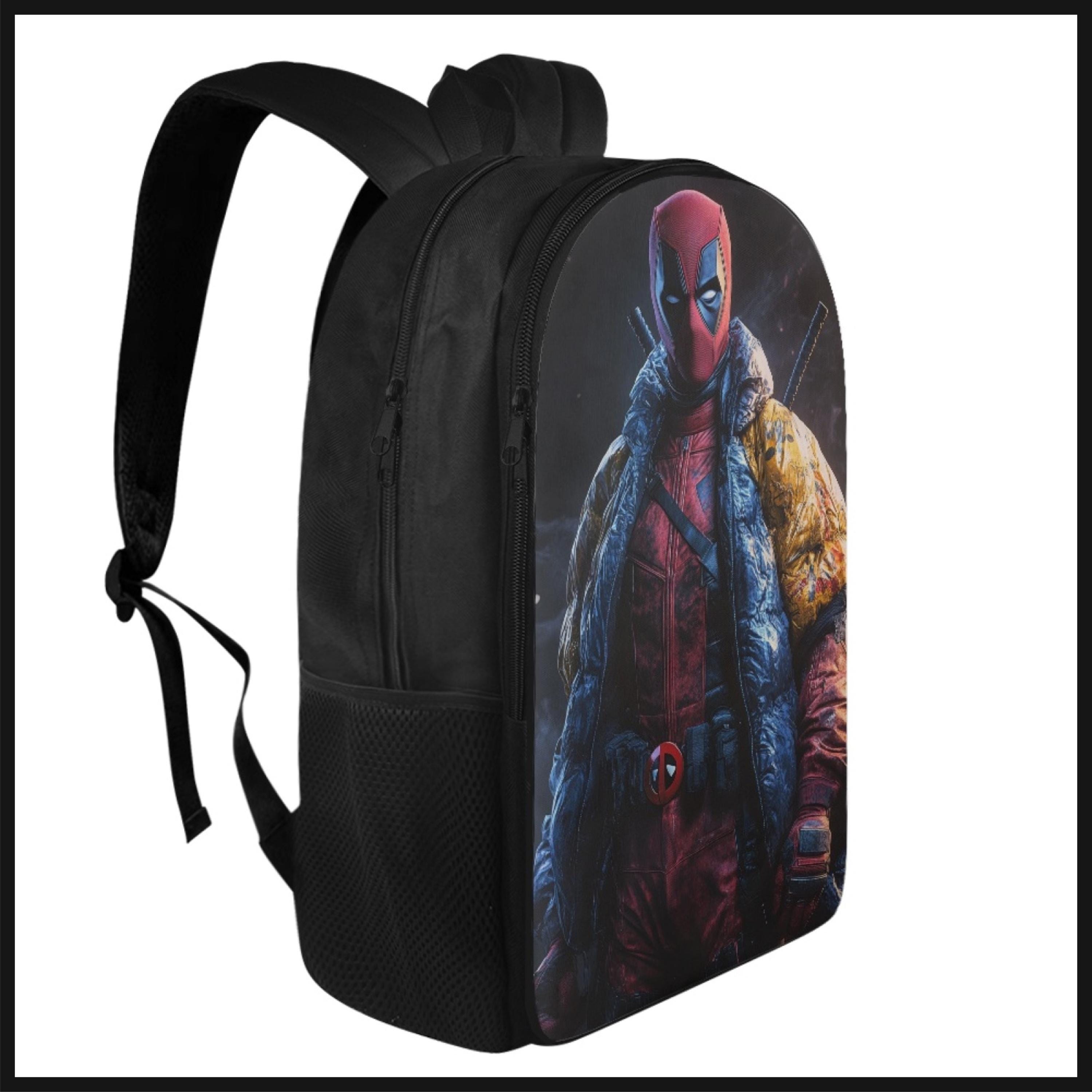 Deadpool Retro Backpack, 80s Comic Style Backpack, Retro Superhero ...