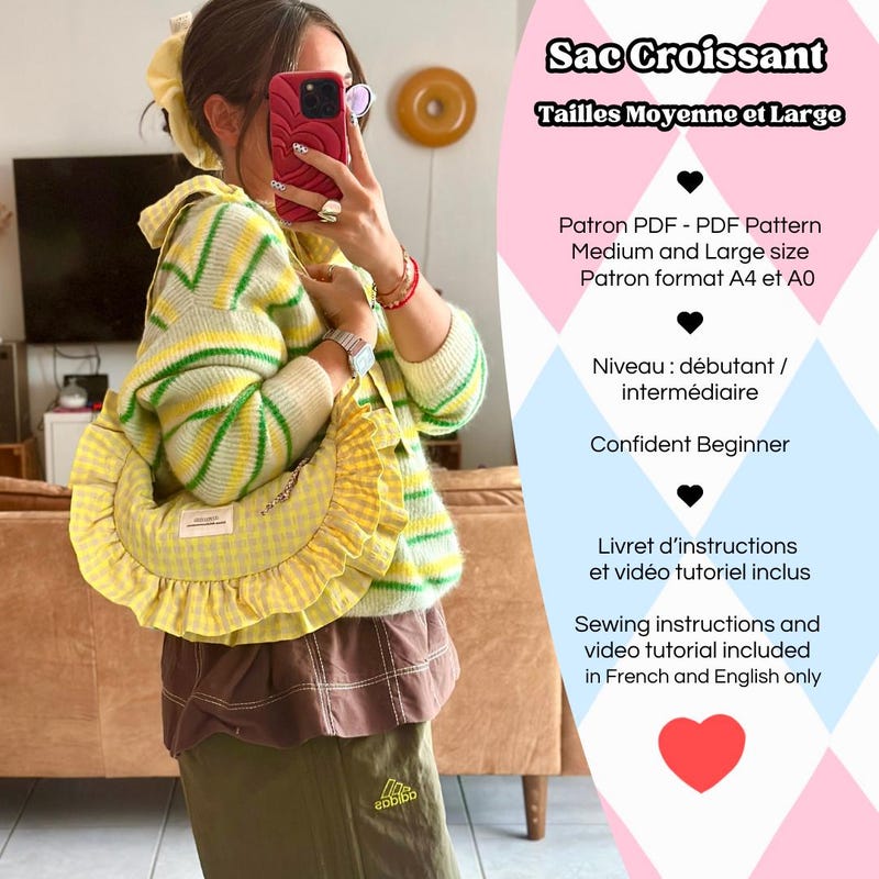 Ruffle Diy Bag - Etsy