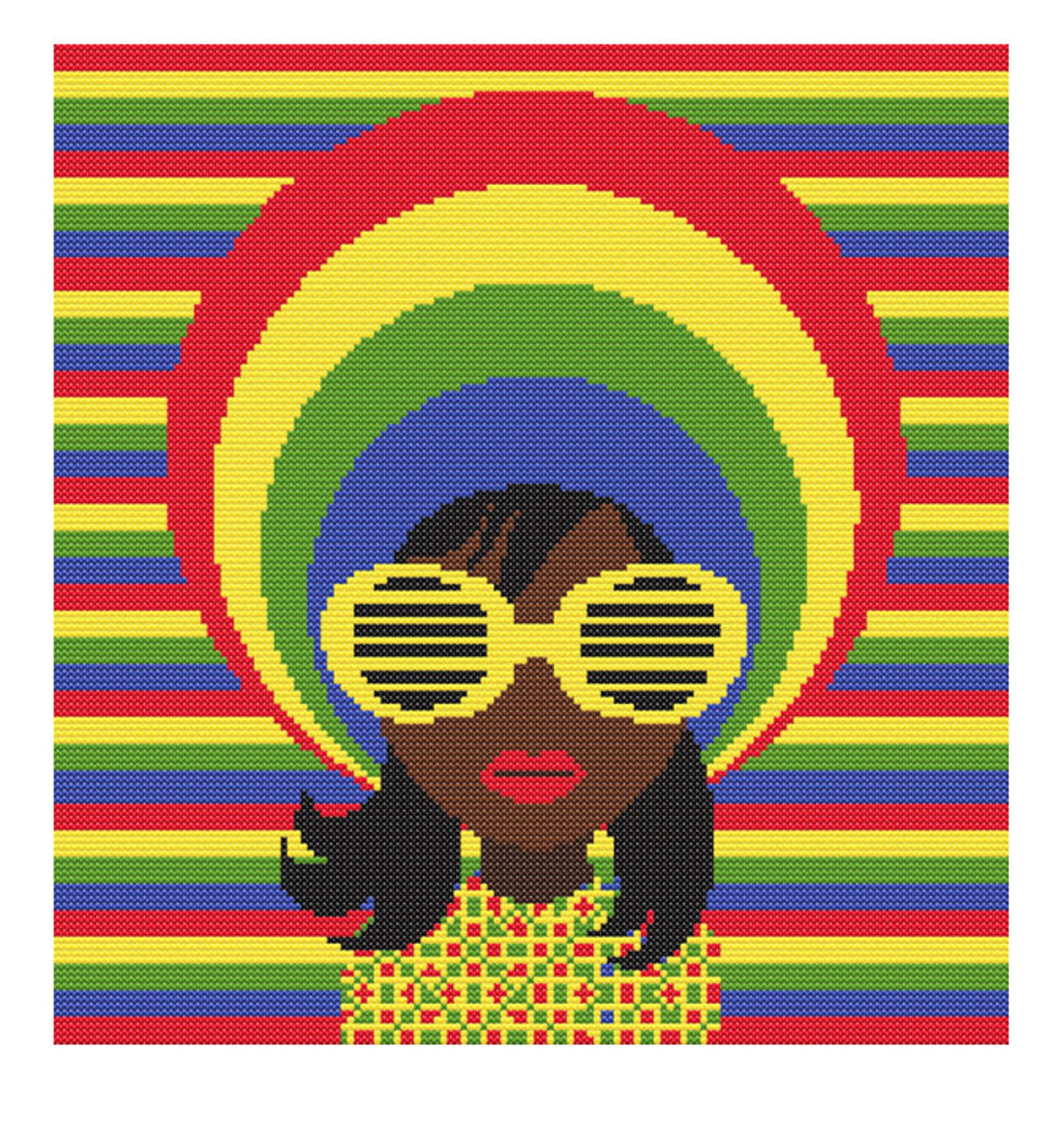Primary+ Kinda Gurrrl Cross Stitch Pattern - Etsy