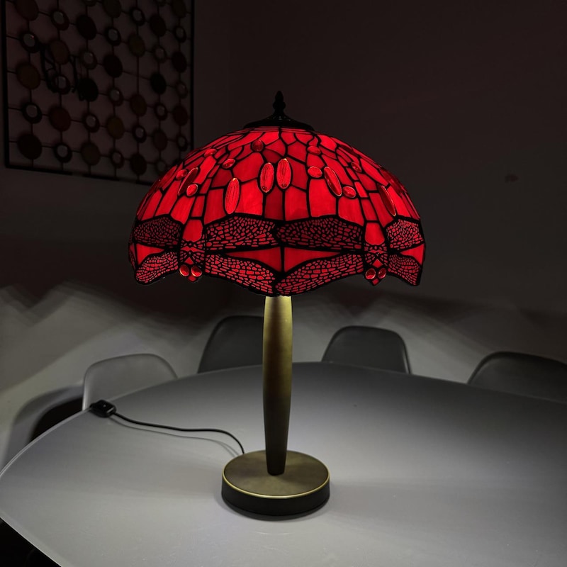 Dragonfly Lamp - Etsy