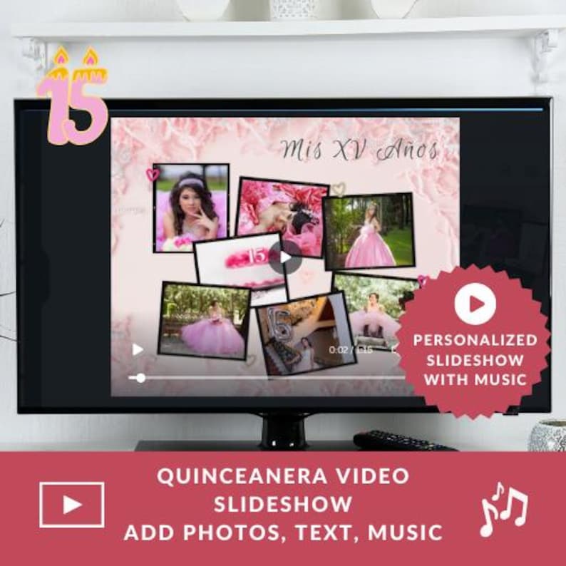 Custom Animated Photo Slideshow Video: Personalized Keepsake (full HD ...
