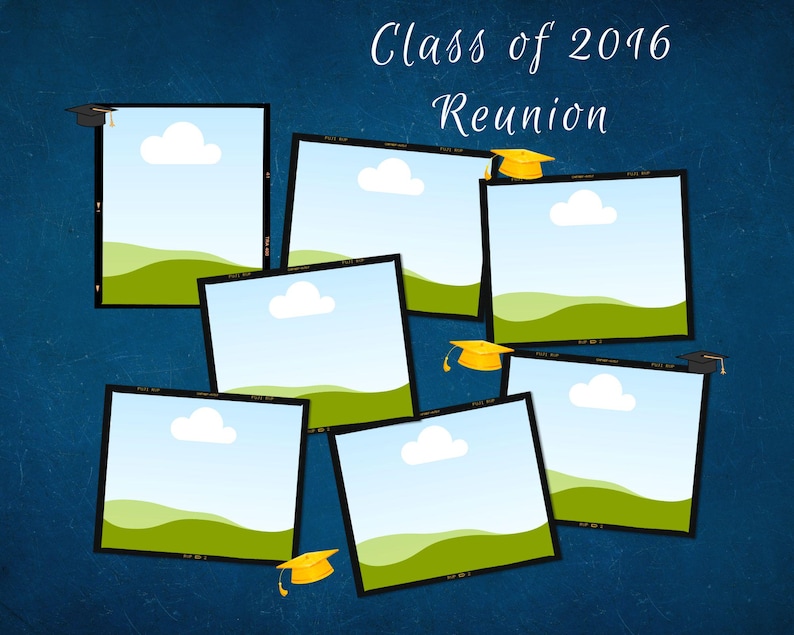 High School Reunion Video Template | Editable Canva Slideshow | - Etsy