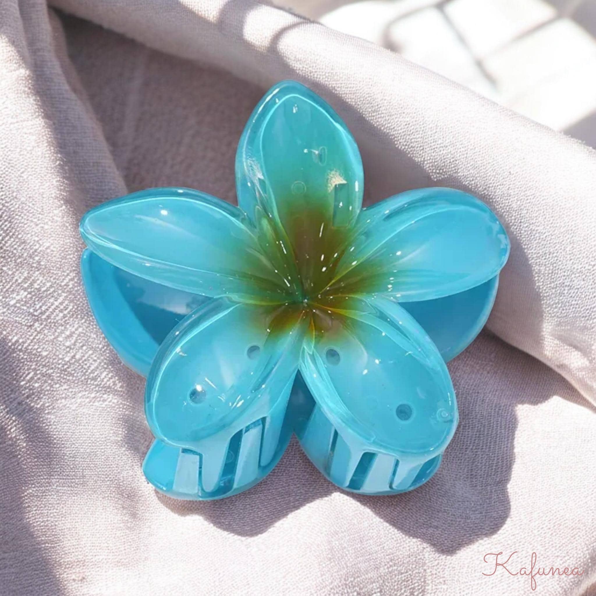 Hawaiian Hibiscus Flower Claws, Summer Hair Clips for Women, Tropical ...