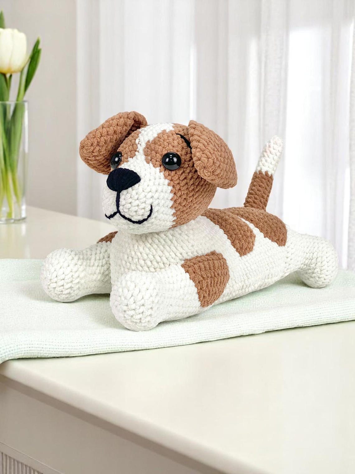 Crochet Jack Russell, Jack Russell Terrier Crochet Pattern,crochet Dog ...