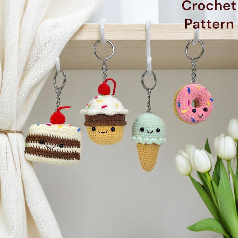 Food Keychain - Etsy