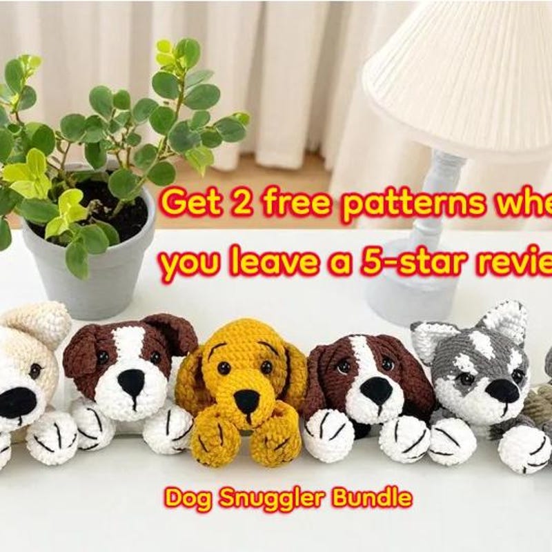 Smile Dog Plush - Etsy