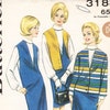 Vintage 1964 Simplicity 5639 Sewing Pattern Child's, Girls' Jumper ...
