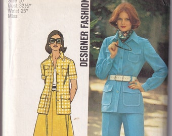 Vintage 1950s Simplicity 3284 Sewing Pattern Sub-teen Dress With Two ...