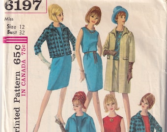 8-18 Simplicity 6197 Sewing Pattern New Look 6197 Sewing Pattern UNCUT ...