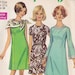 Vintage 1968 Simplicity 7768 Sewing Pattern Women's Dress in Half-sizes ...
