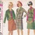 Vintage 1968 Simplicity 7768 Sewing Pattern Women's Dress in Half-sizes ...
