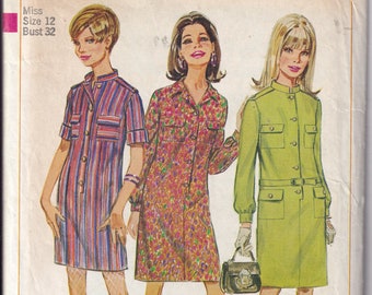 Vintage 1953 Advance 6145 Sewing Pattern Misses' Blouses Size 12 Bust ...