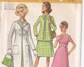 Vintage 1970 Simplicity 9168 UNCUT Sewing Pattern Misses' - Etsy