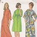 Vintage 1973 Simplicity 6048 Sewing Pattern Women's Kaftan Robe in Two Lengths Size 12-14 ...
