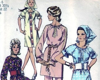 Vintage 1970 Simplicity 9155 UNCUT Sewing Pattern Misses' | Etsy
