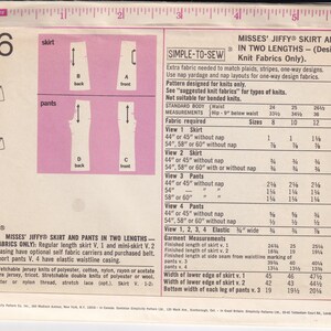 Vintage 1972 Simplicity 9926 UNCUT Sewing Pattern Misses' Easy Skirt ...