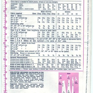 Vintage 1972 Simplicity 5448 UNCUT Sewing Pattern Miss | Etsy