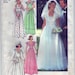 Vintage 1977 Simplicity 7886 Sewing Pattern Misses Bridal and ...
