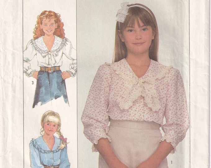 Vintage 1987 Simplicity 8403 UNCUT Sewing Pattern Child's, Girls ...