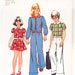 Vintage 1968 Simplicity 7807 Sewing Pattern Misses' Dress Size 20-1/2 ...