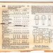 Vintage 1961 Mccall's 6189 Sewing Pattern Misses' and - Etsy