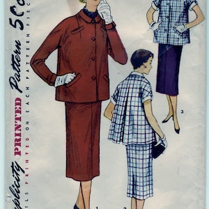 Vintage 1954 Simplicity 4764 Sewing Pattern Misses' - Etsy