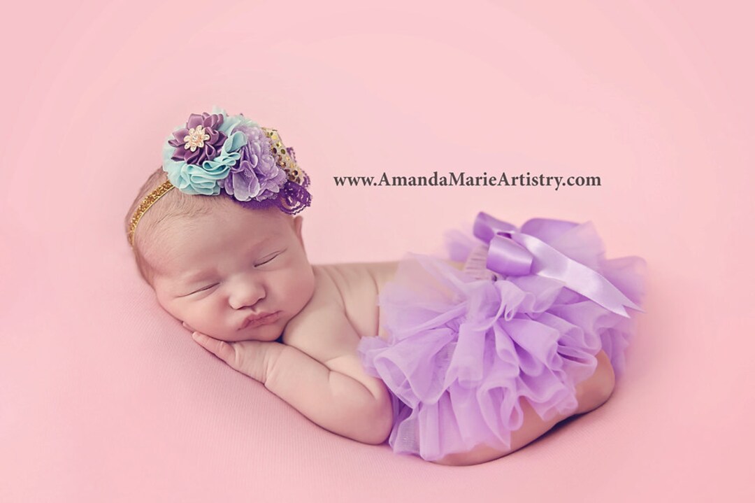 Lavender Tutu Bloomer Ruffles All the Way Around - Etsy
