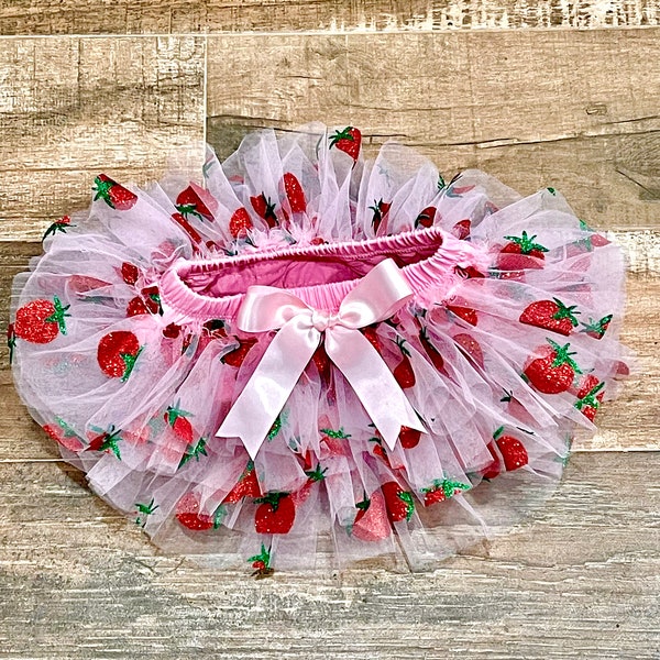 Strawberry Tutu - Etsy