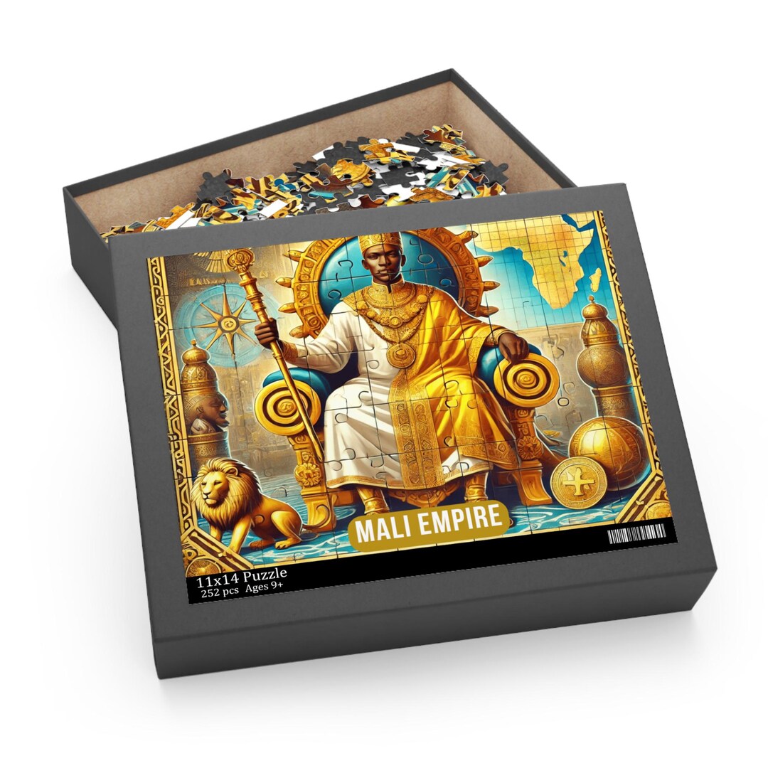 Mansa Musa Puzzle, African King Jigsaw, Historical Figure Game ...