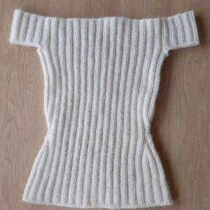 Off Shoulder Top | Knitting Pattern | Maymade | English - Etsy