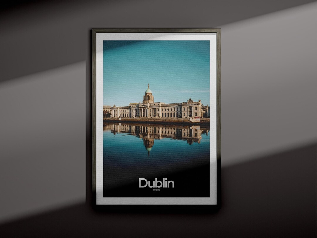 Dublin Wall City Art Print Dublin Poster Real Photo Ireland City Print ...