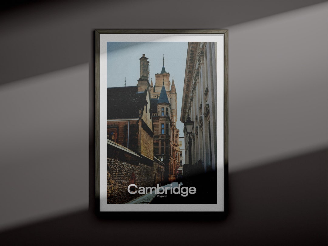 Cambridge Photo Poster A Stunning Real Cambridge Photo Print for Your ...