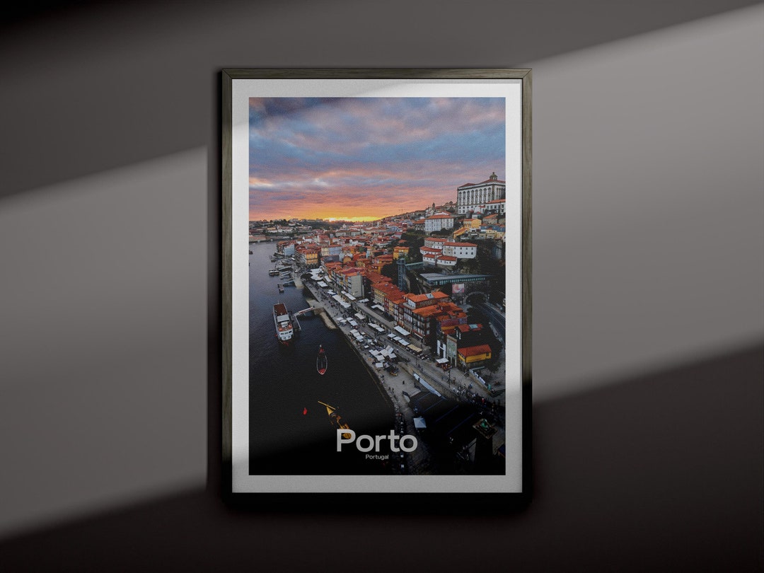 Porto Print - Porto Poster - Real Photo - Portugal City Print - Porto ...