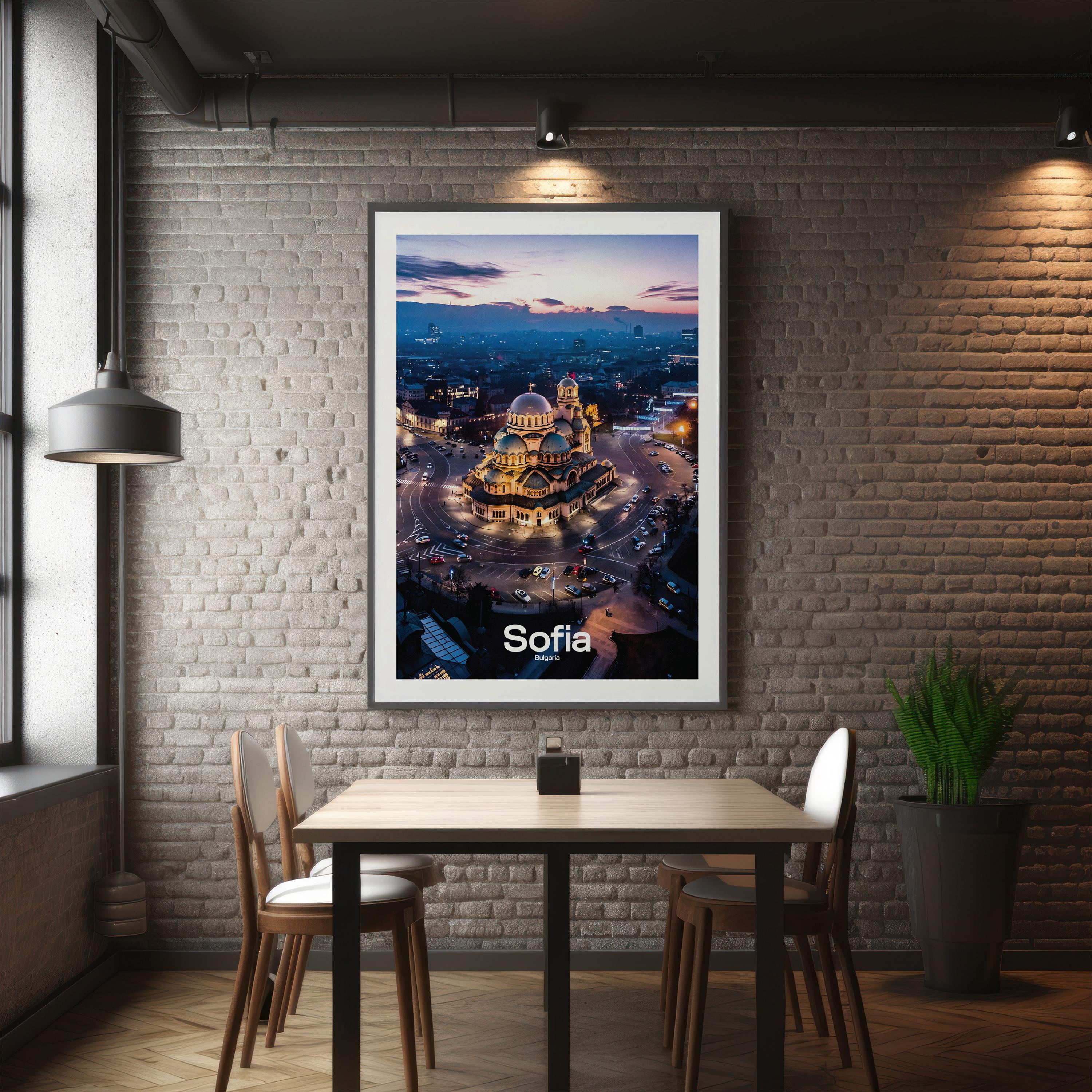 Sofia Print Sofia Poster Real Photo Bulgaria City Print Sofia Wall Art bulgaria Wall Decor ...