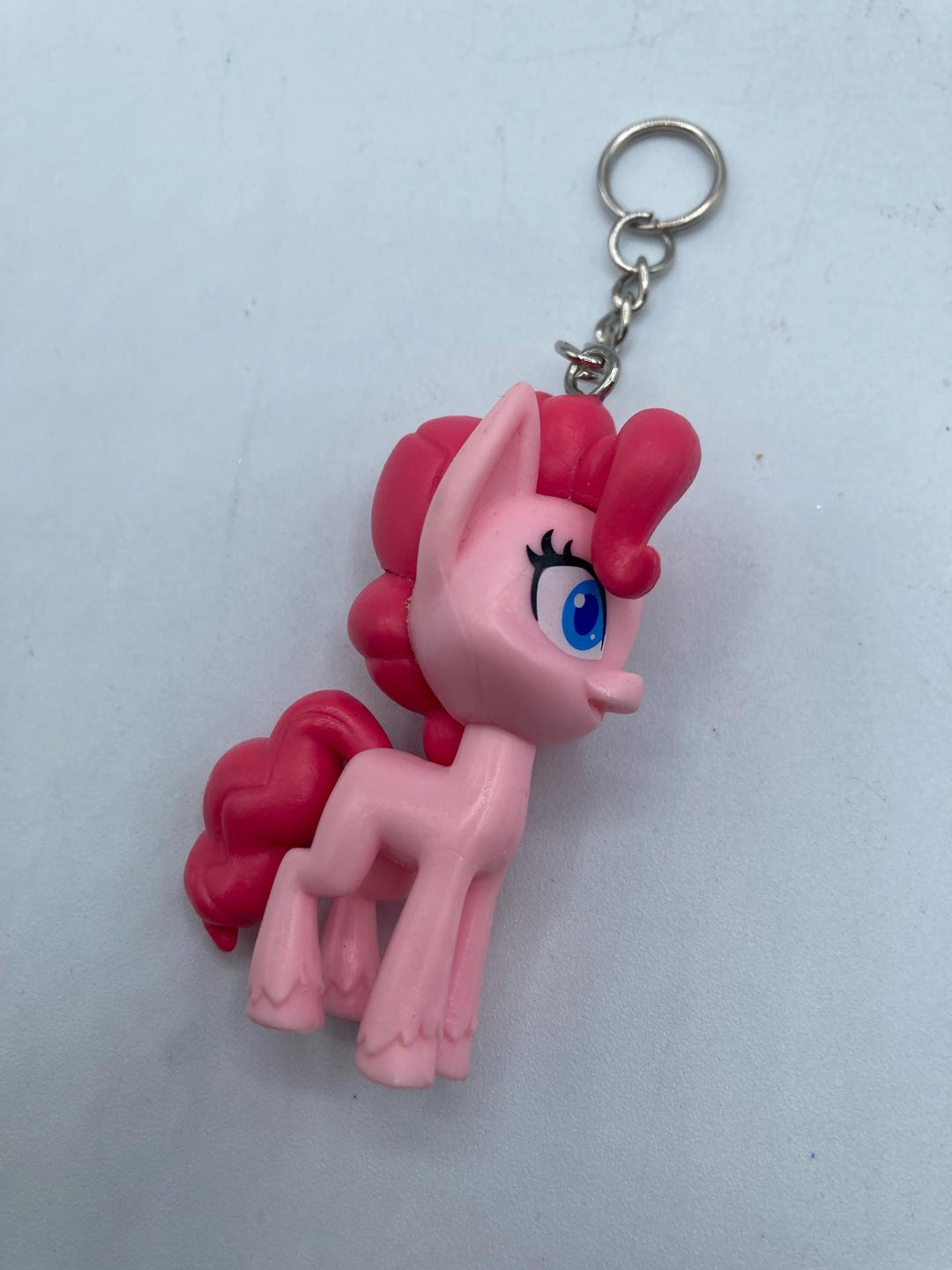My Little Pony MLP Pinkie Pie Pink Character Keychain Backpack Zipper ...