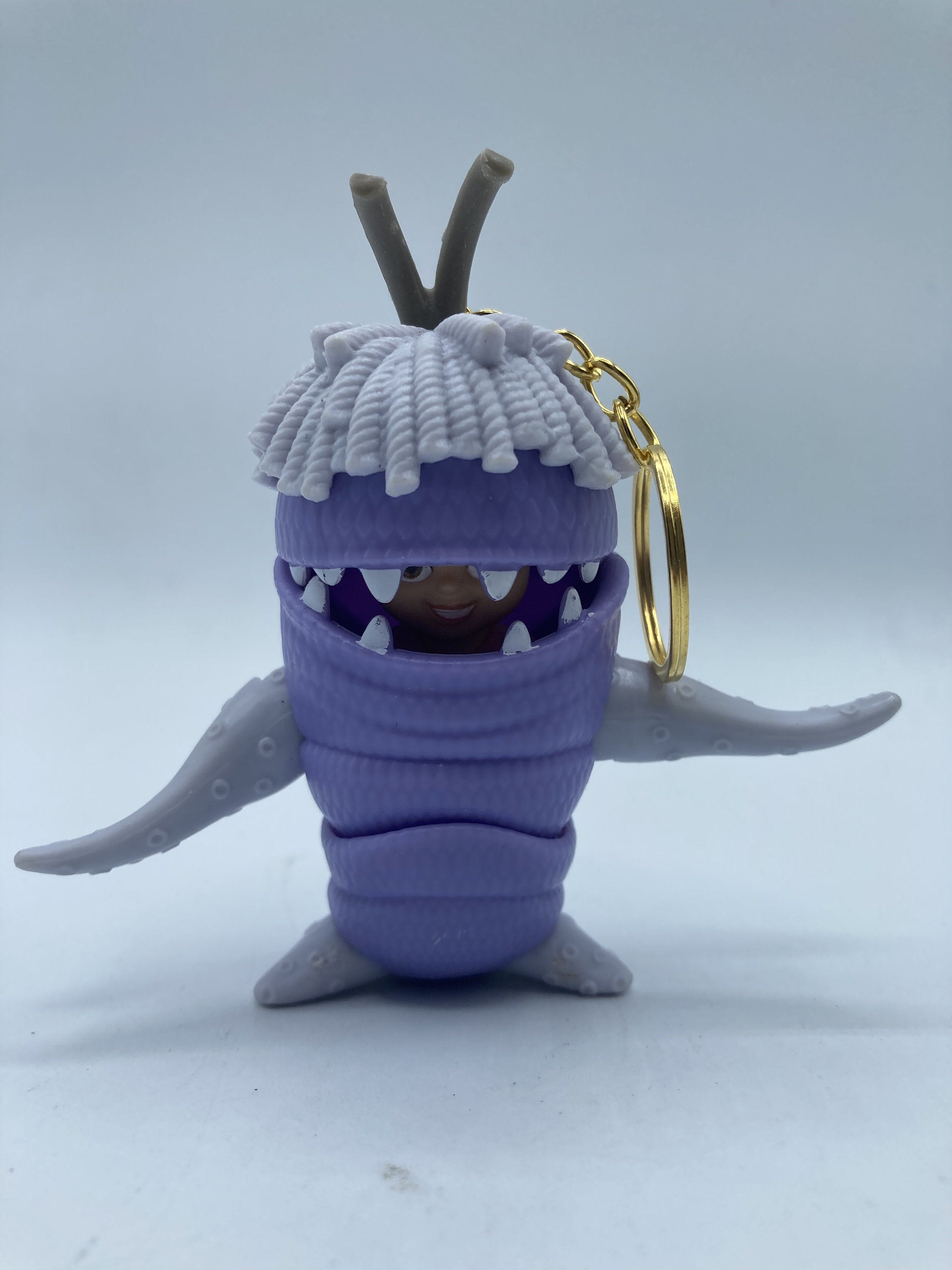 Monsters Inc. Boo Girl Character Keychain Backpack Zipper Purse Chain 3 ...