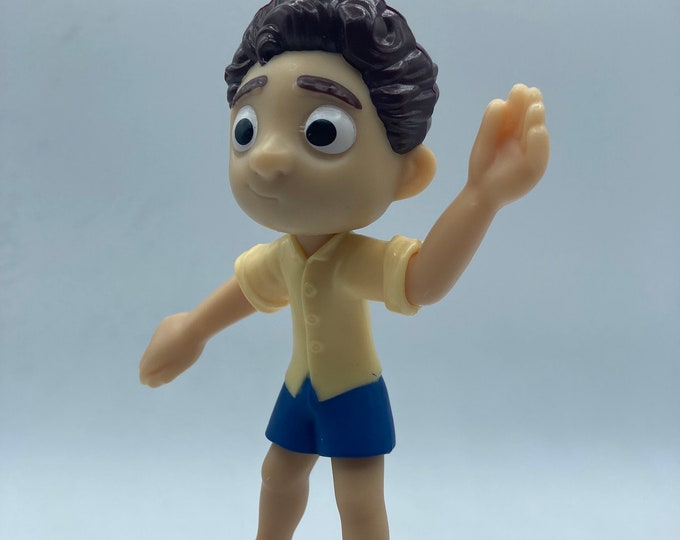 Disney Pixar Luca Human Form Character Keychain Backpack Zipper Purse ...