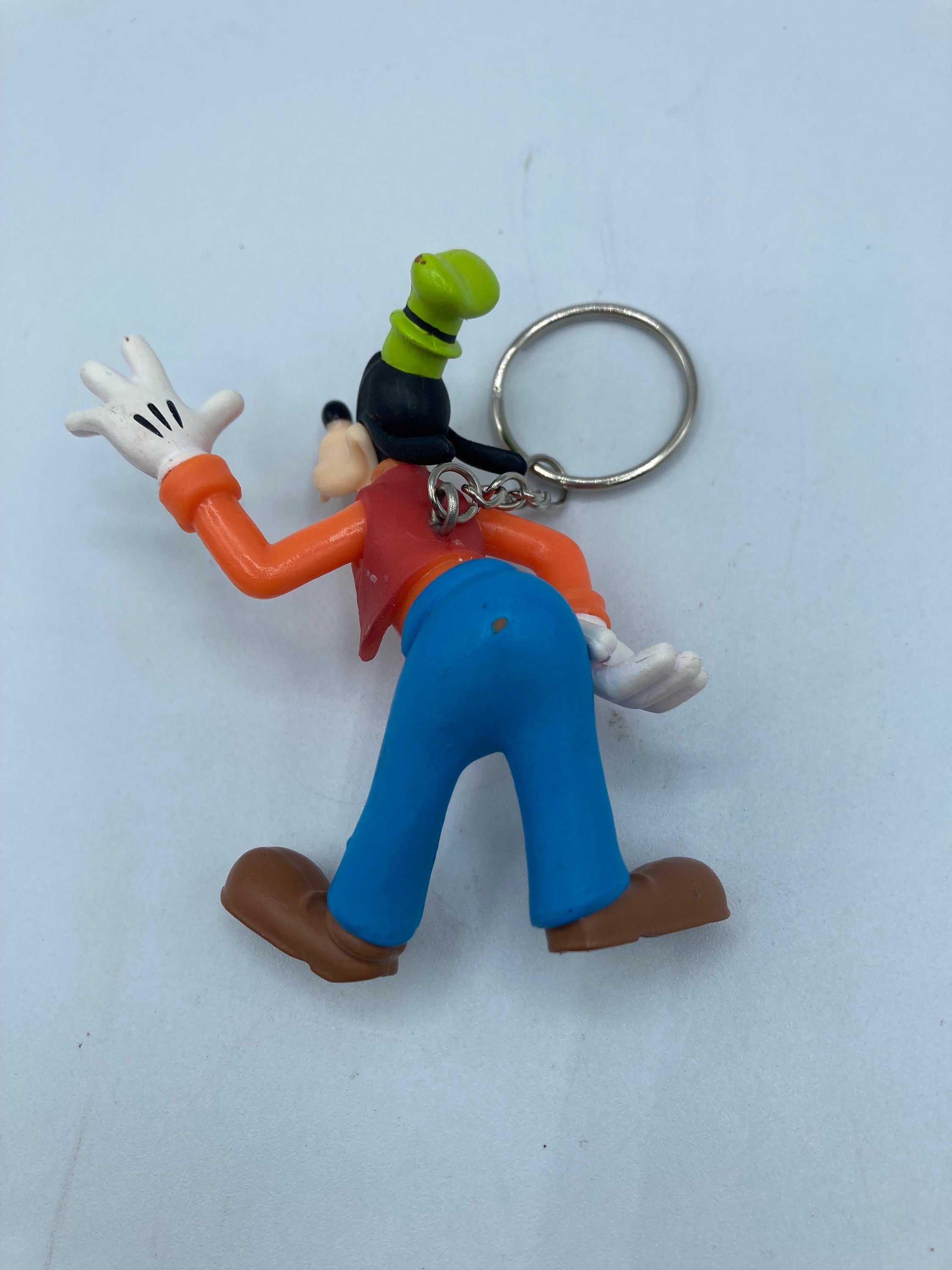 Disney Goofy the Dog Character Keychain Backpack Zipper Purse Chain 3.5 ...
