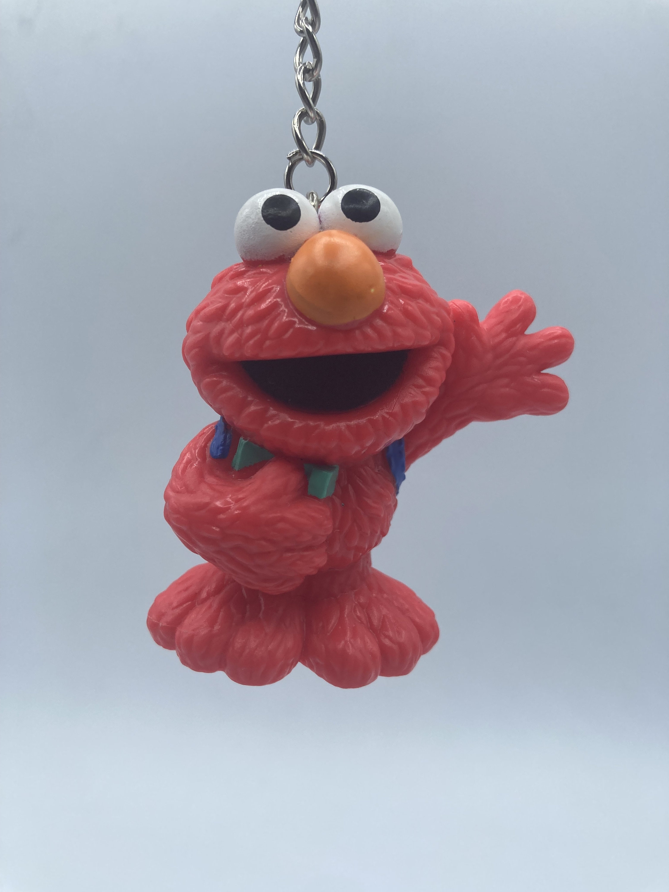 Sesame Street Elmo Red Muppet Blue Backpack School Keychain Backpack ...