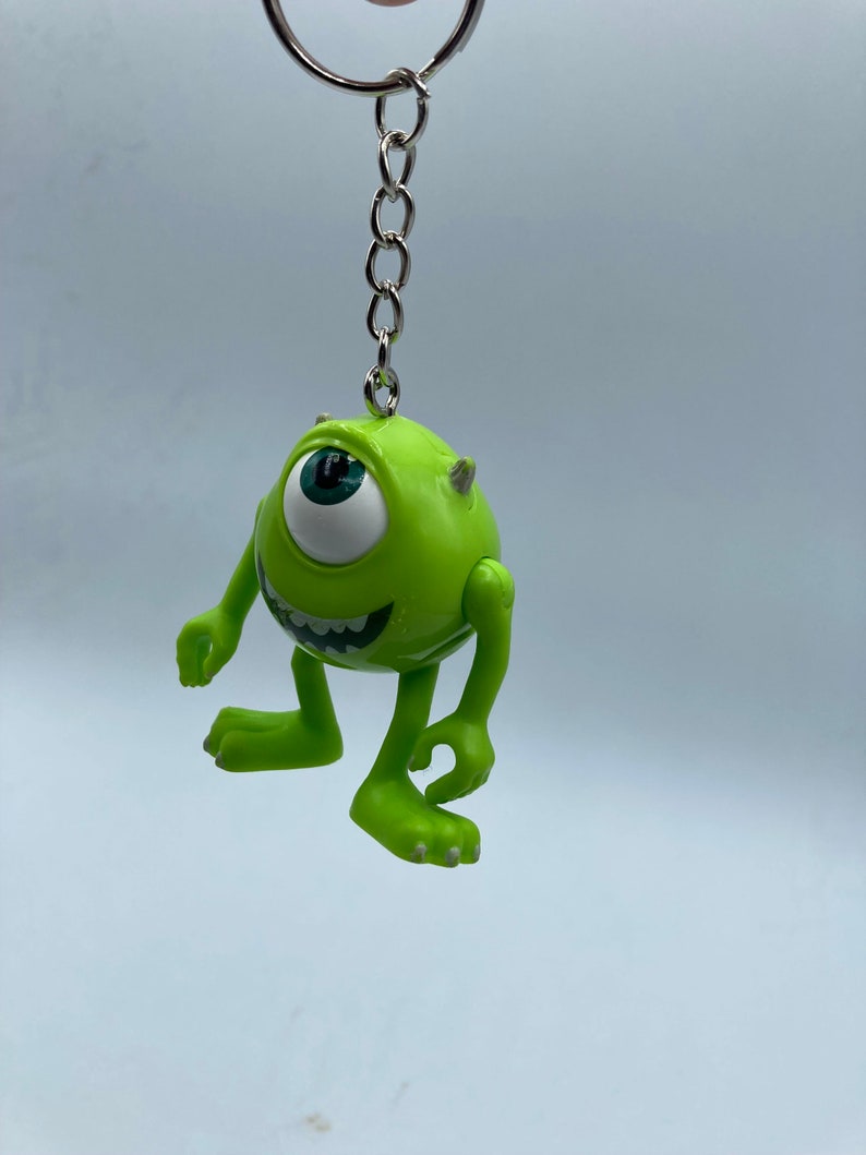 Disney Pixar Monsters Inc. University Mike Wasowski Character Keychain ...