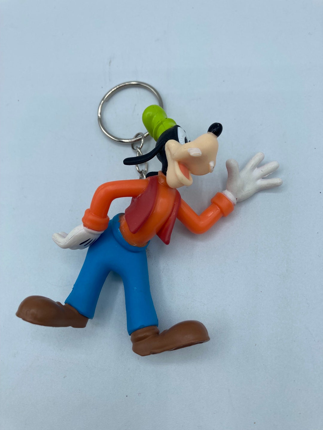 Disney Goofy the Dog Character Keychain Backpack Zipper Purse Chain 3.5 ...
