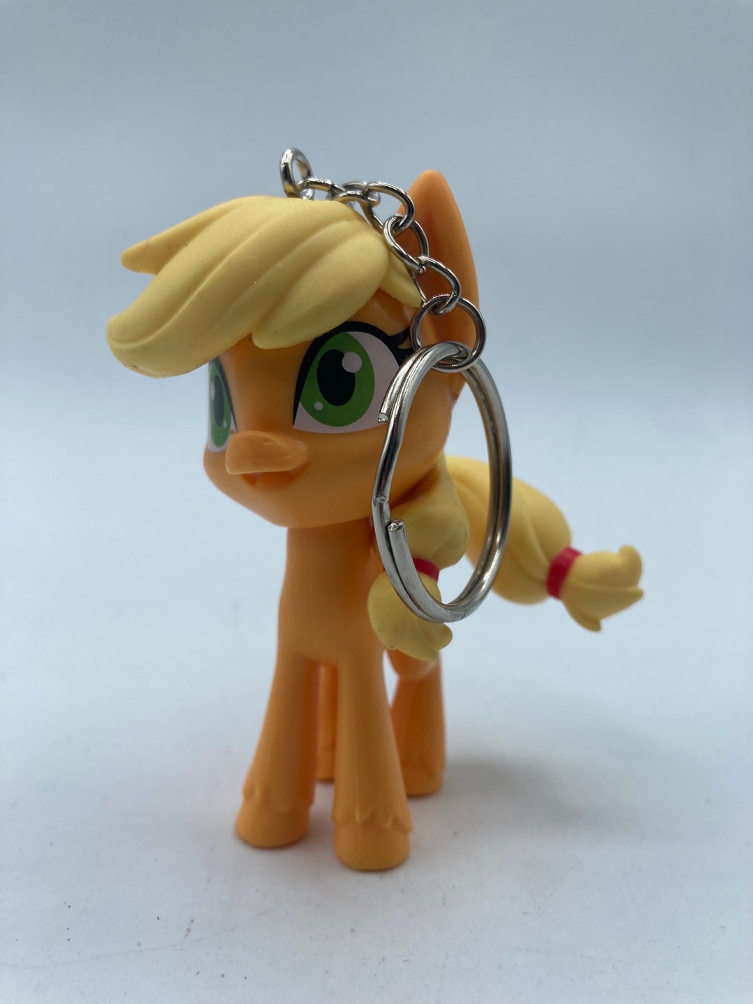 Applejack My Little Pony MLP 3.25" Tall Character Keychain Backpack ...