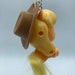 My Little Pony MLP Applejack Yellow Pony With Cowboy Hat Character ...