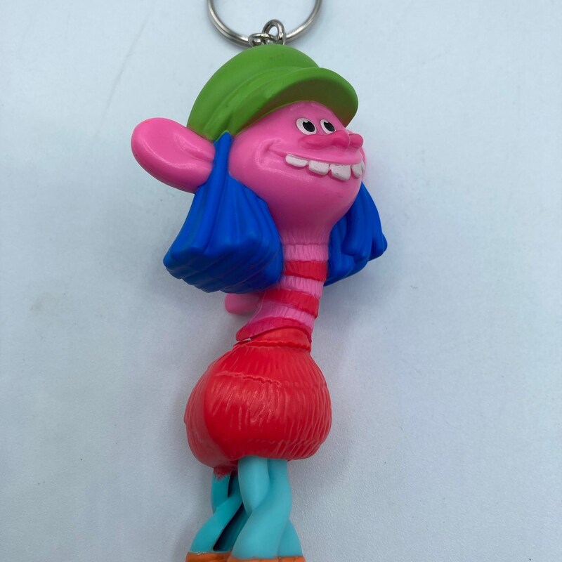 Troll Doll Keychain - Etsy